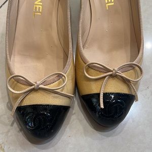 CHANEL | Shoes | Chanel Shoes With Mini Heel About Inch Authentic ...